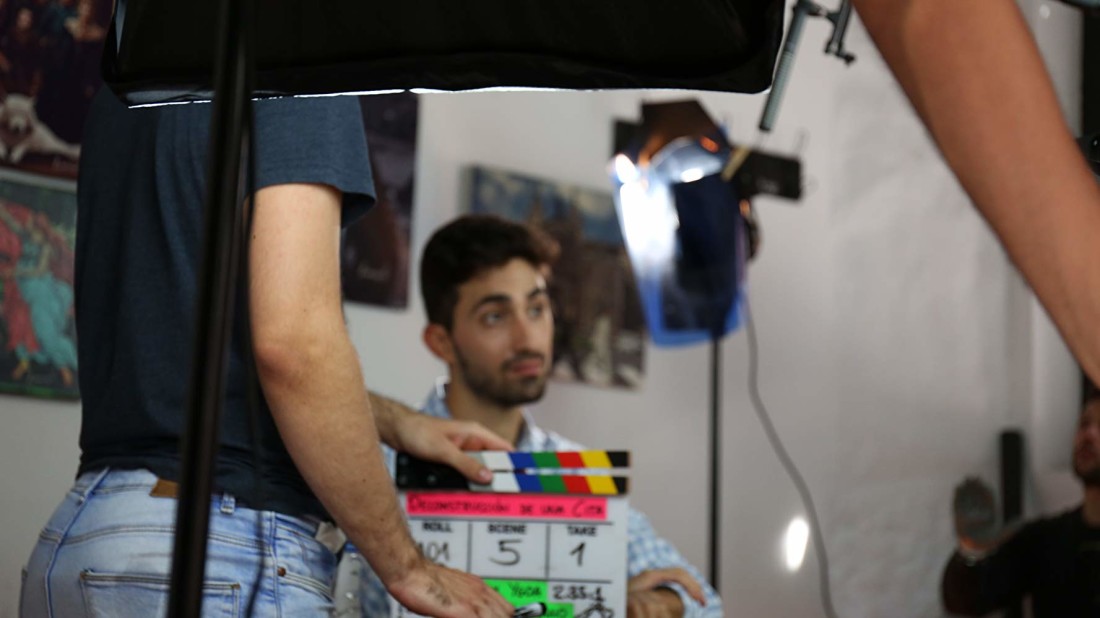 Deconstruccion Alex Chaparro rodaje - Promotora600'ns