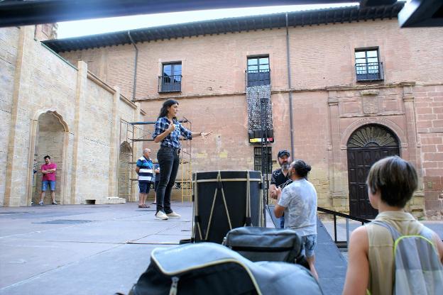 Arrancan los ensayos del 'Reino de Nájera', dirigido por Mabel del Pozo ...